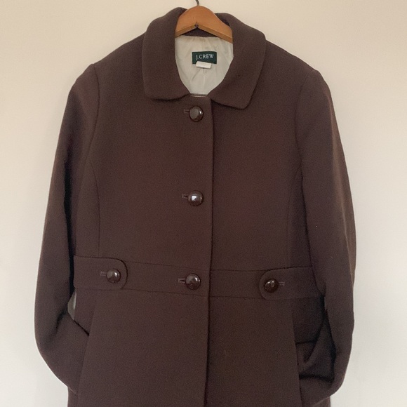 J. Crew | Jackets & Coats | J Crew Classic Lady Day Coat In Double ...